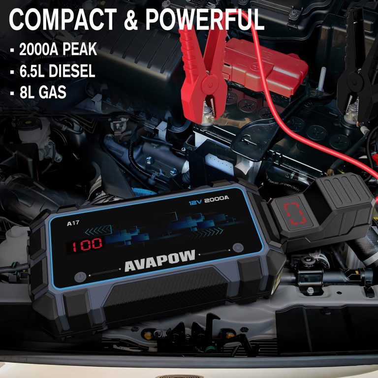 AVAPOW A17 Car Battery Jump Starter - AVAPOW