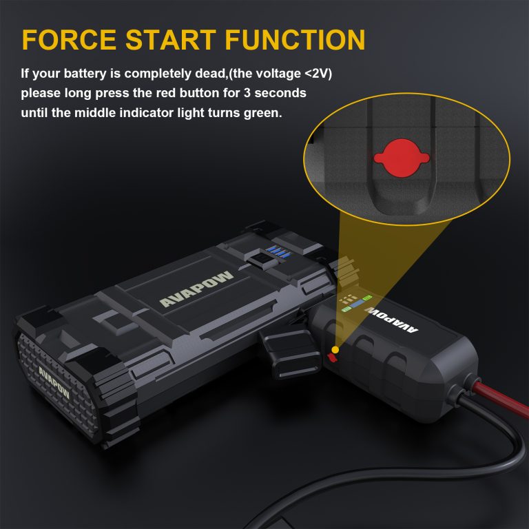 AVAPOW A18 Car Battery Jump Starter - AVAPOW